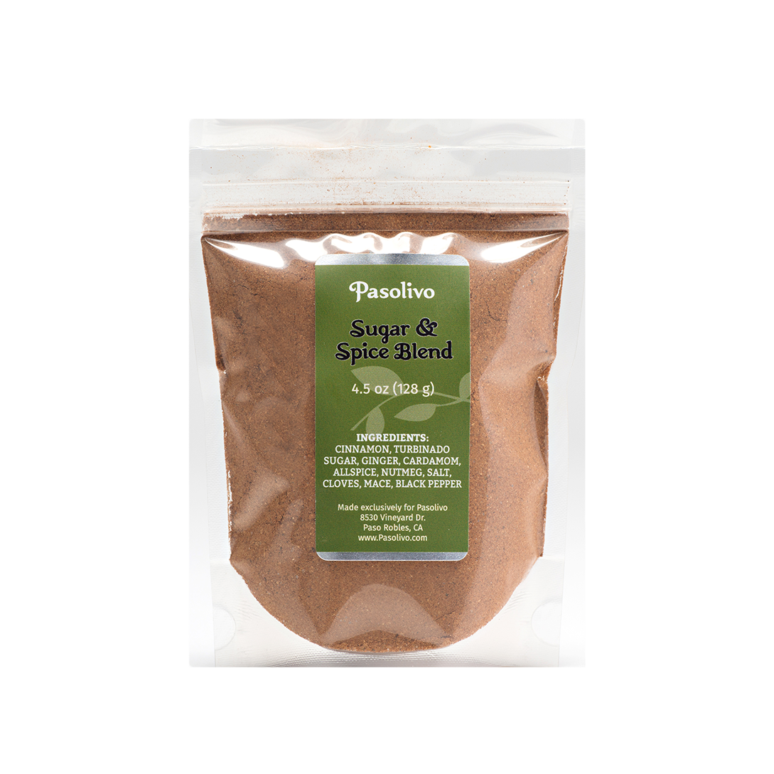 Sugar and Spice Blend 4.5 oz Bag | Pasolivo | Award-Winning California ...