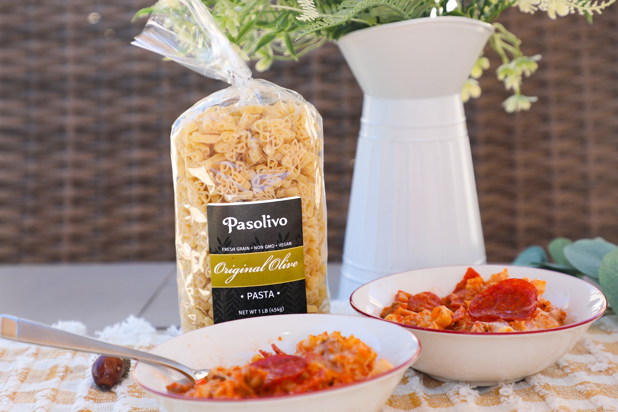 Original Olive-Shaped Pasta | Pasolivo | California Olive Oil