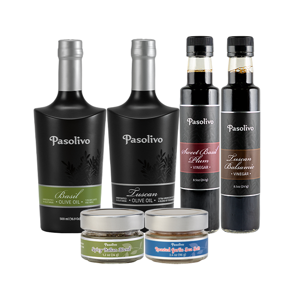Full-Size Tasting Kit | Pasolivo | California Award-Winning Olive Oil