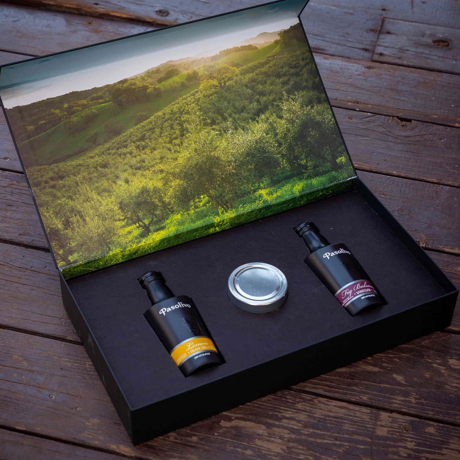 Customizable Mini Olive Oil & Vinegar Gift Sets | Pasolivo