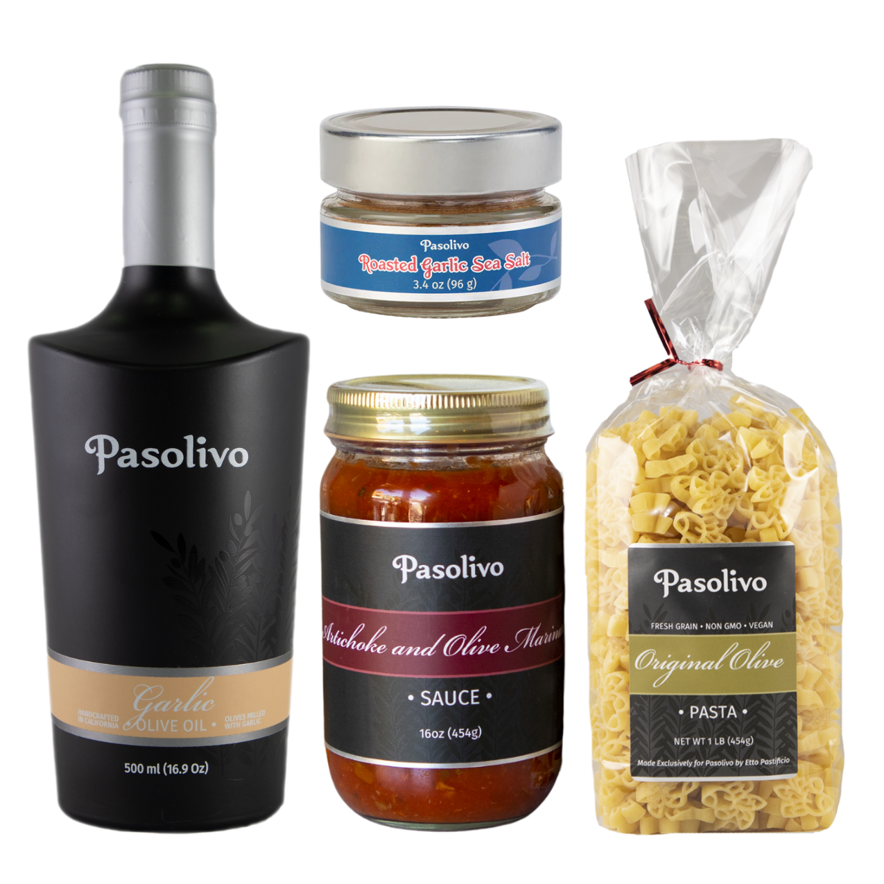 Pizza & Pasta Gift Set | Pasolivo | California Award-Winning Olive Oil